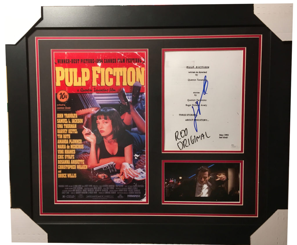 Autographed Pulp Fiction - SMT Golf Outing Services